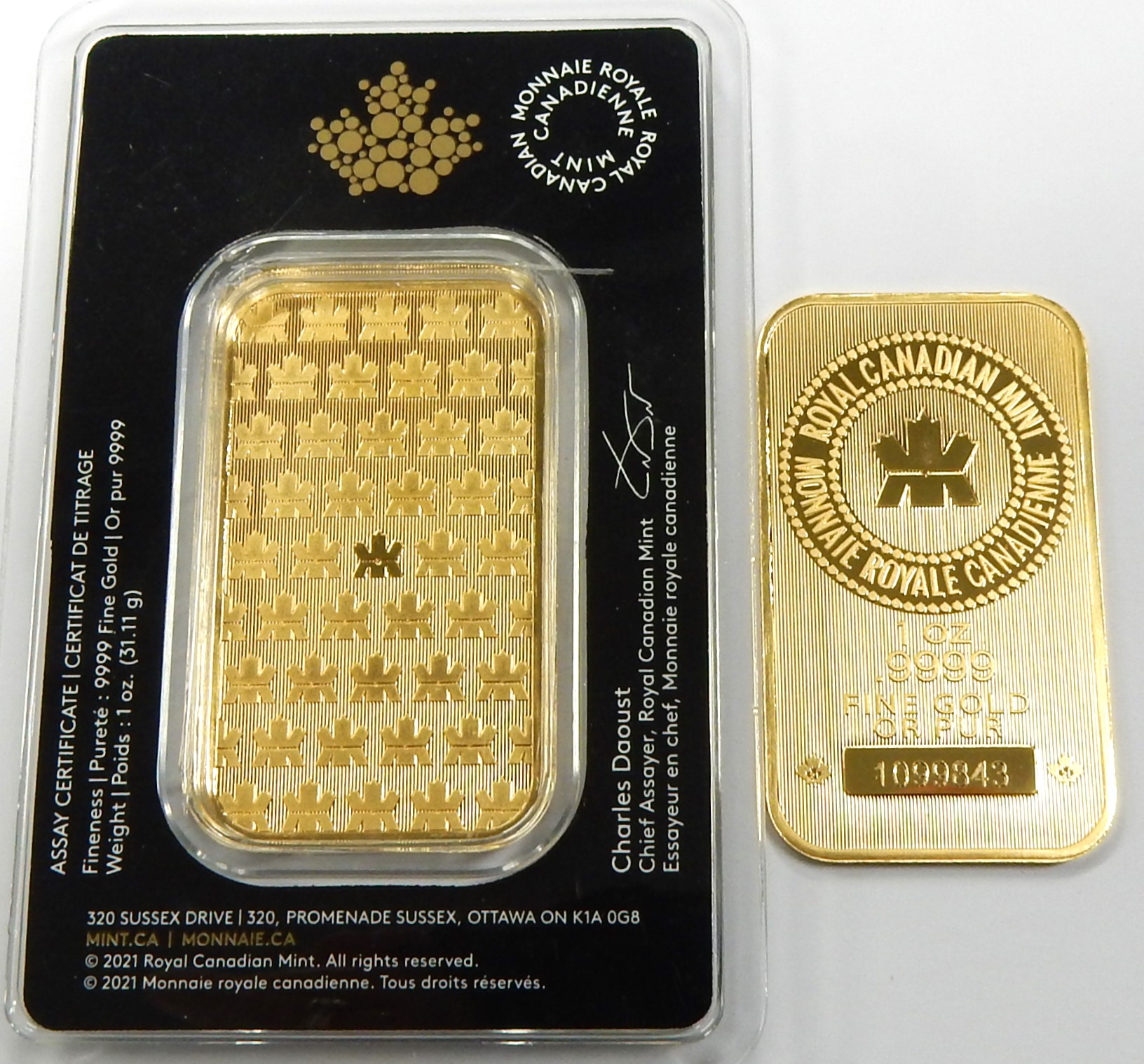 Bill Le Boeuf Jewellers - Barrie, Ontario - coins and bullion